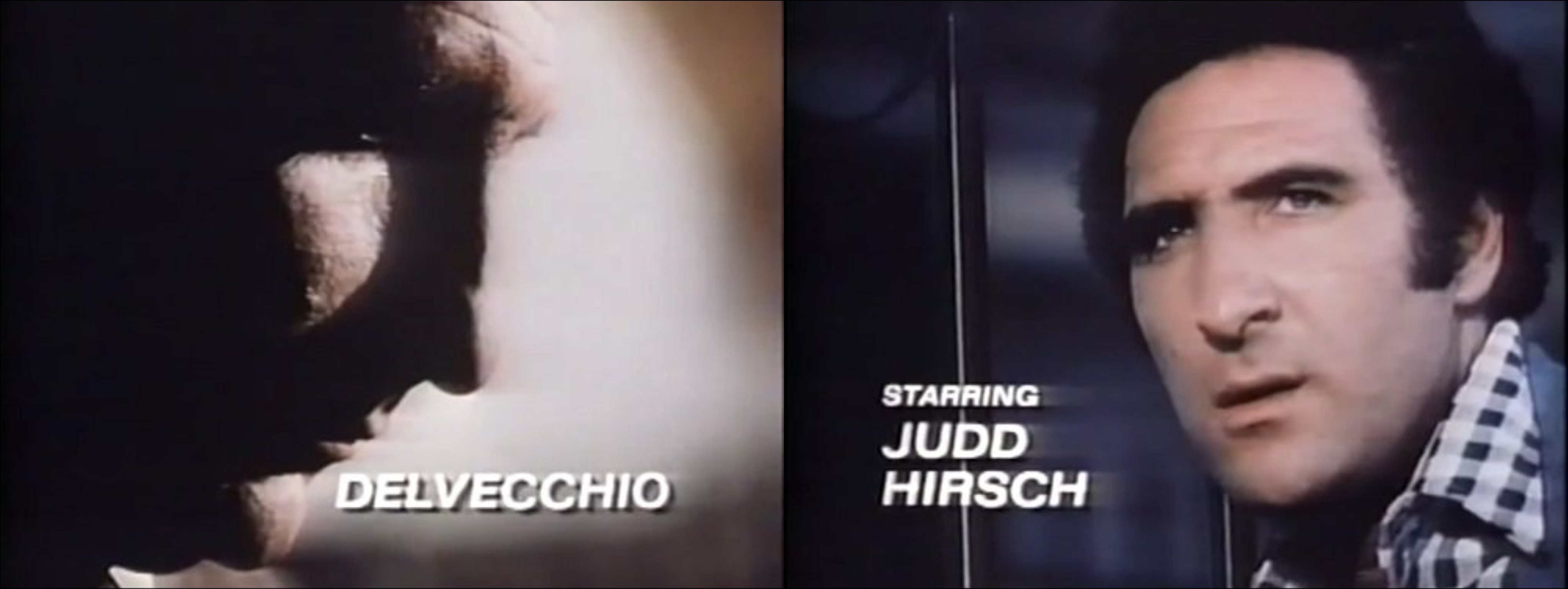 DELVECCHIO (1976 detective show starring Judd Hirsch) – Murder, She Watched