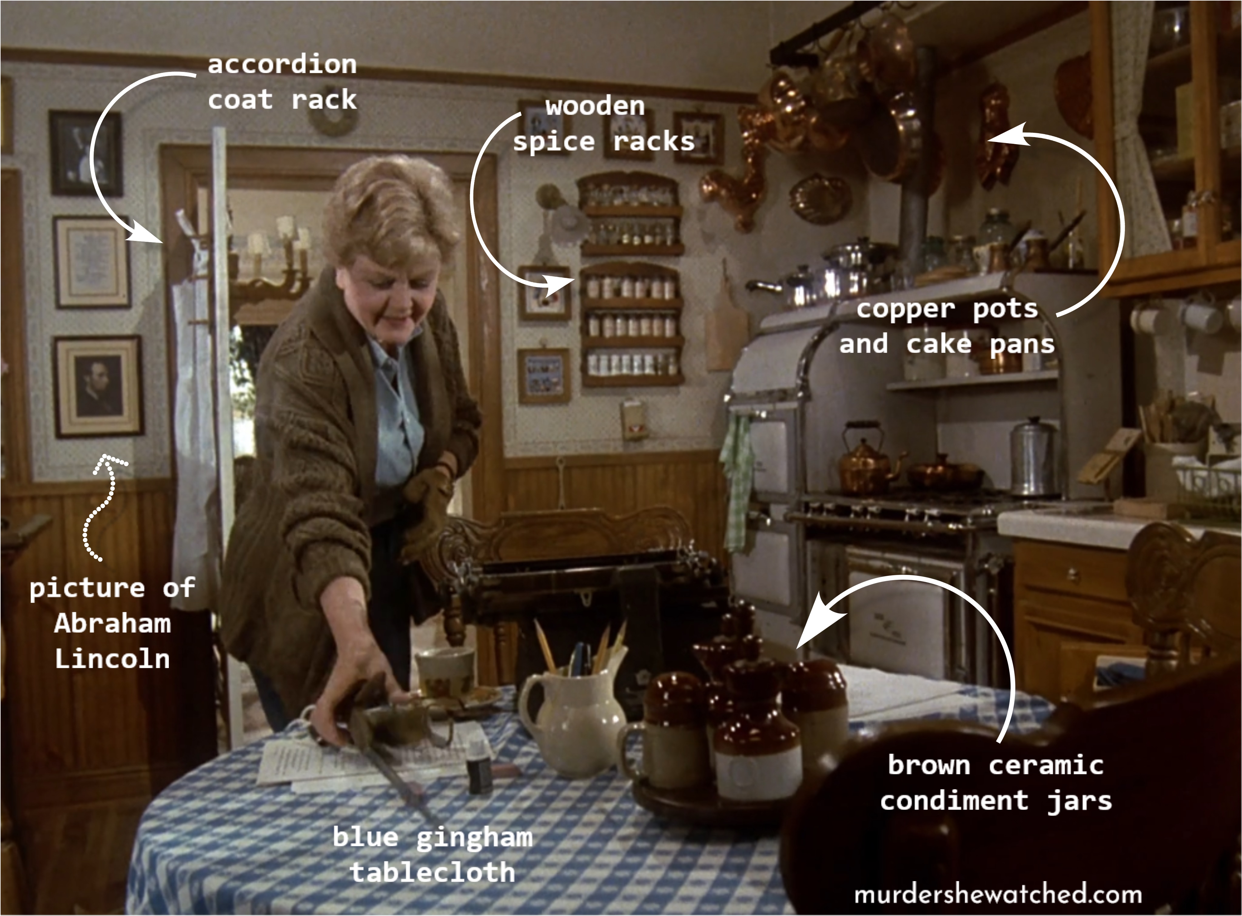 Recreating Jessica Fletcher’s Kitchen – Murder, She Watched
