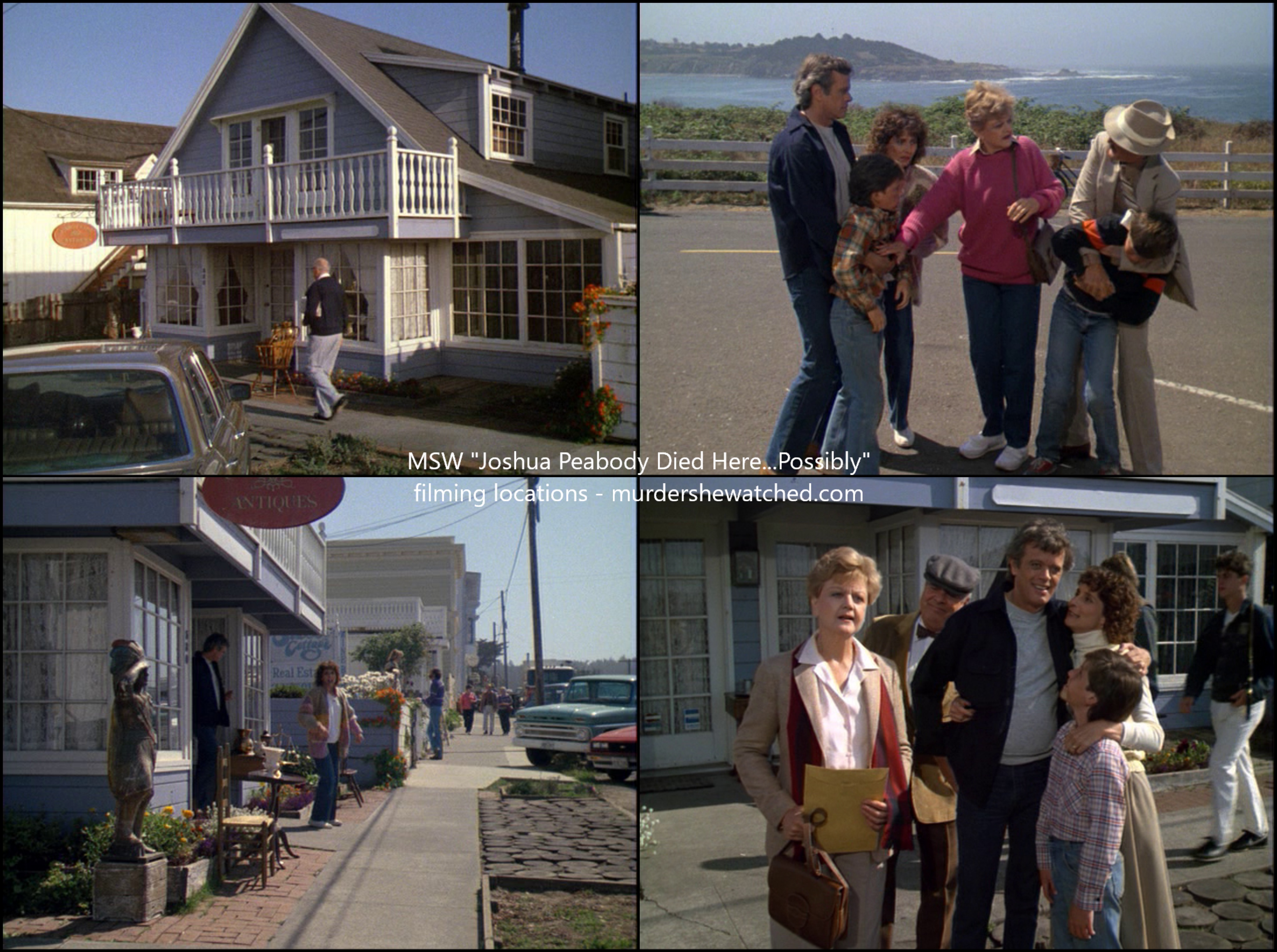 Mendocino as Cabot Cove in “Joshua Peabody Died Here… Possibly ...