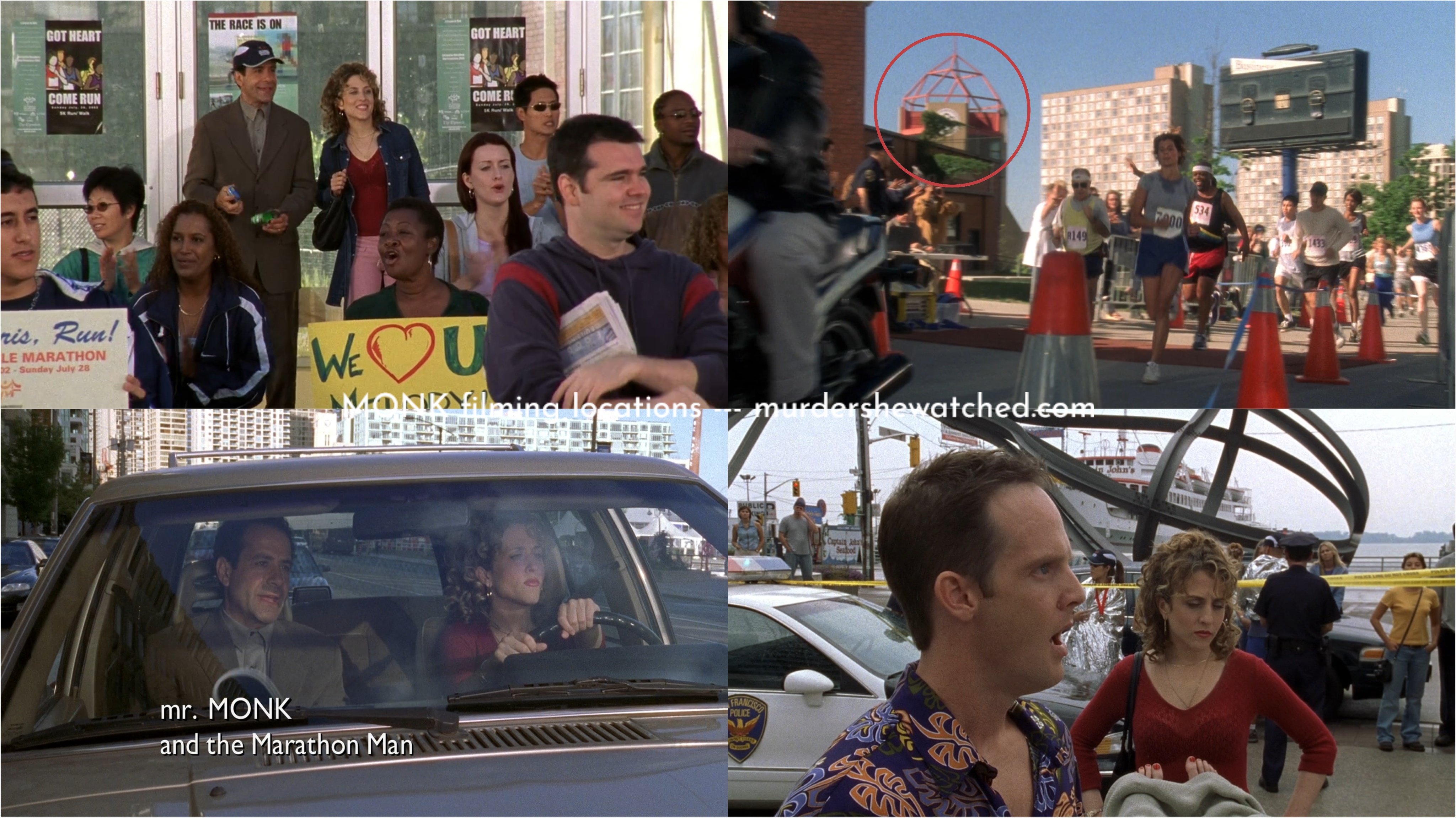 MONK Toronto filming locations – Murder, She Watched