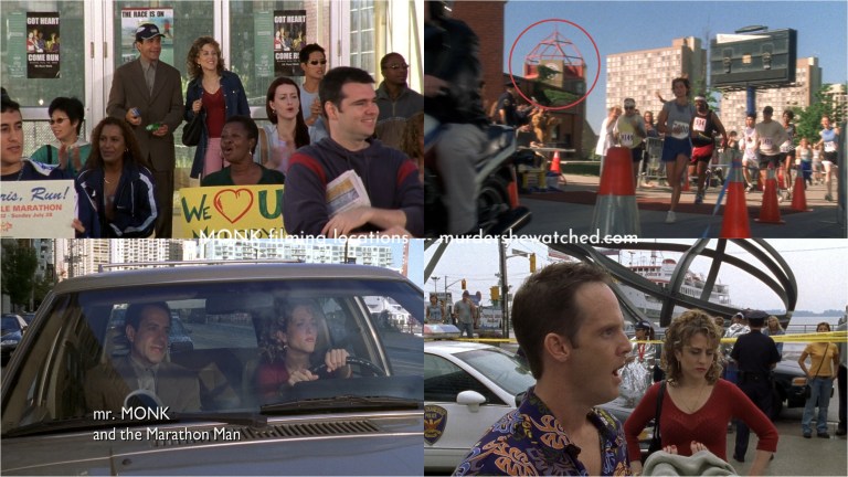 MONK Toronto filming locations – Murder, She Watched