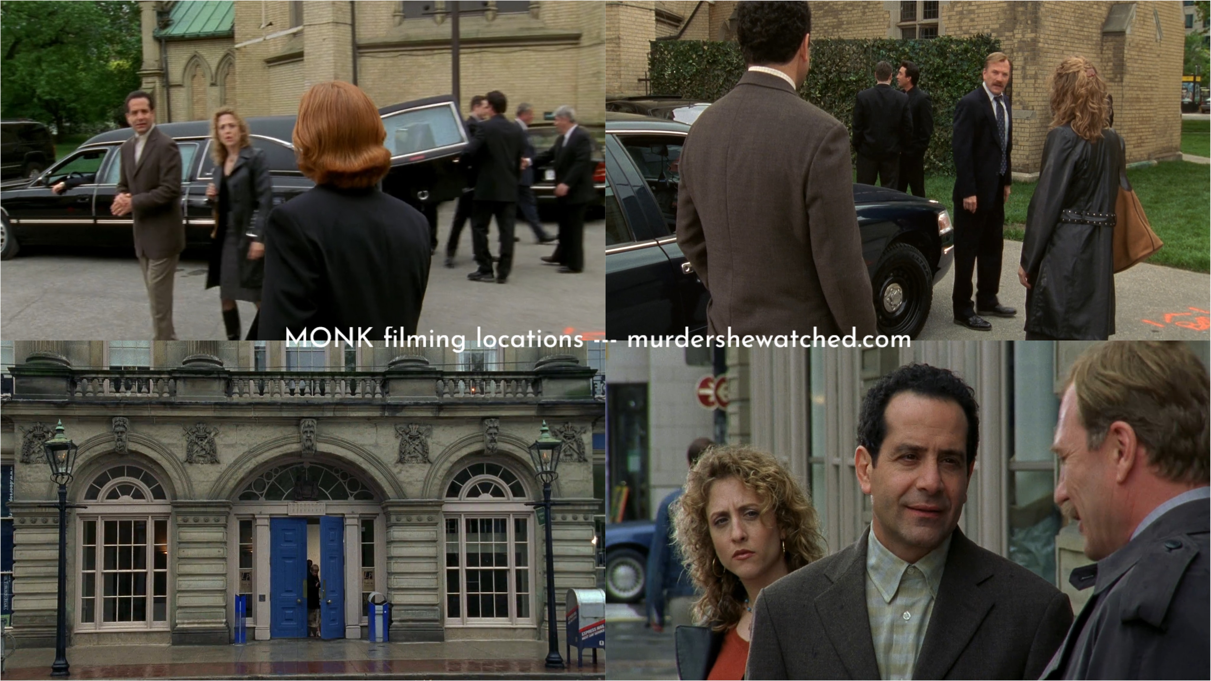 MONK Toronto filming locations – Murder, She Watched