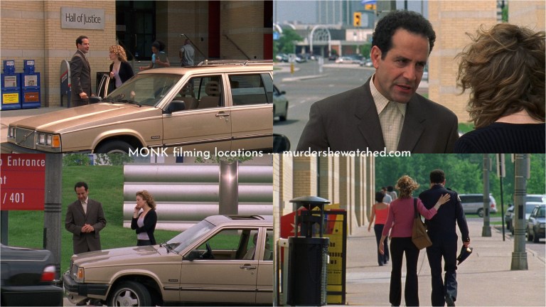 MONK Toronto filming locations – Murder, She Watched