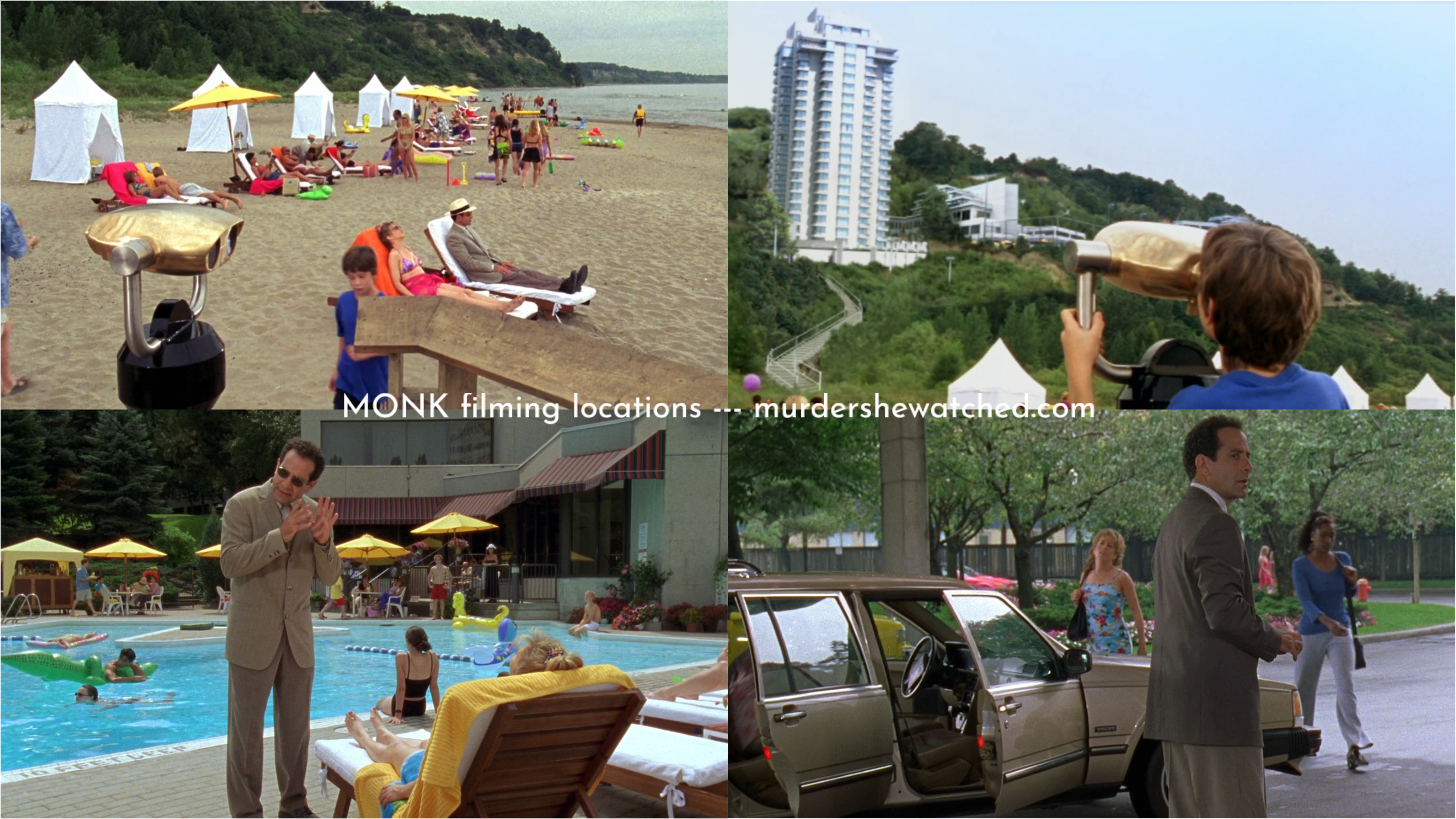 MONK Toronto filming locations – Murder, She Watched